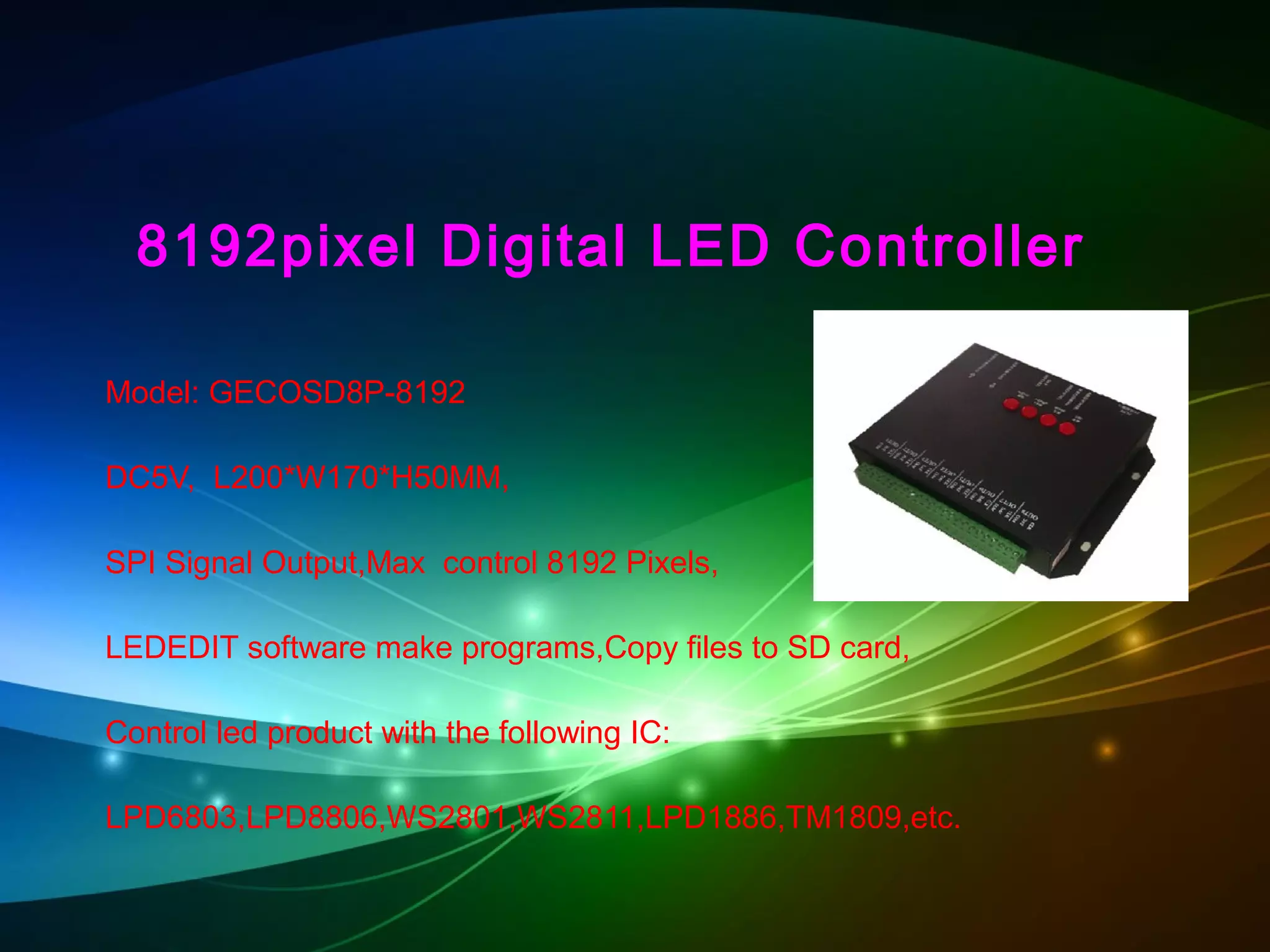 Spi digital led controller | PPT
