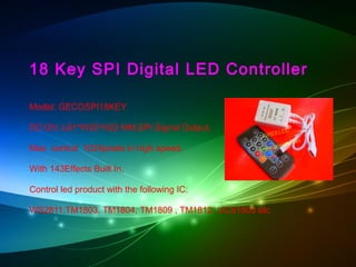 Spi digital led controller | PPT