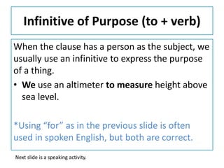 To vs for prepositions | PPTX