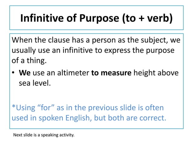 To vs for prepositions | PPTX | Oral care | Personal Care