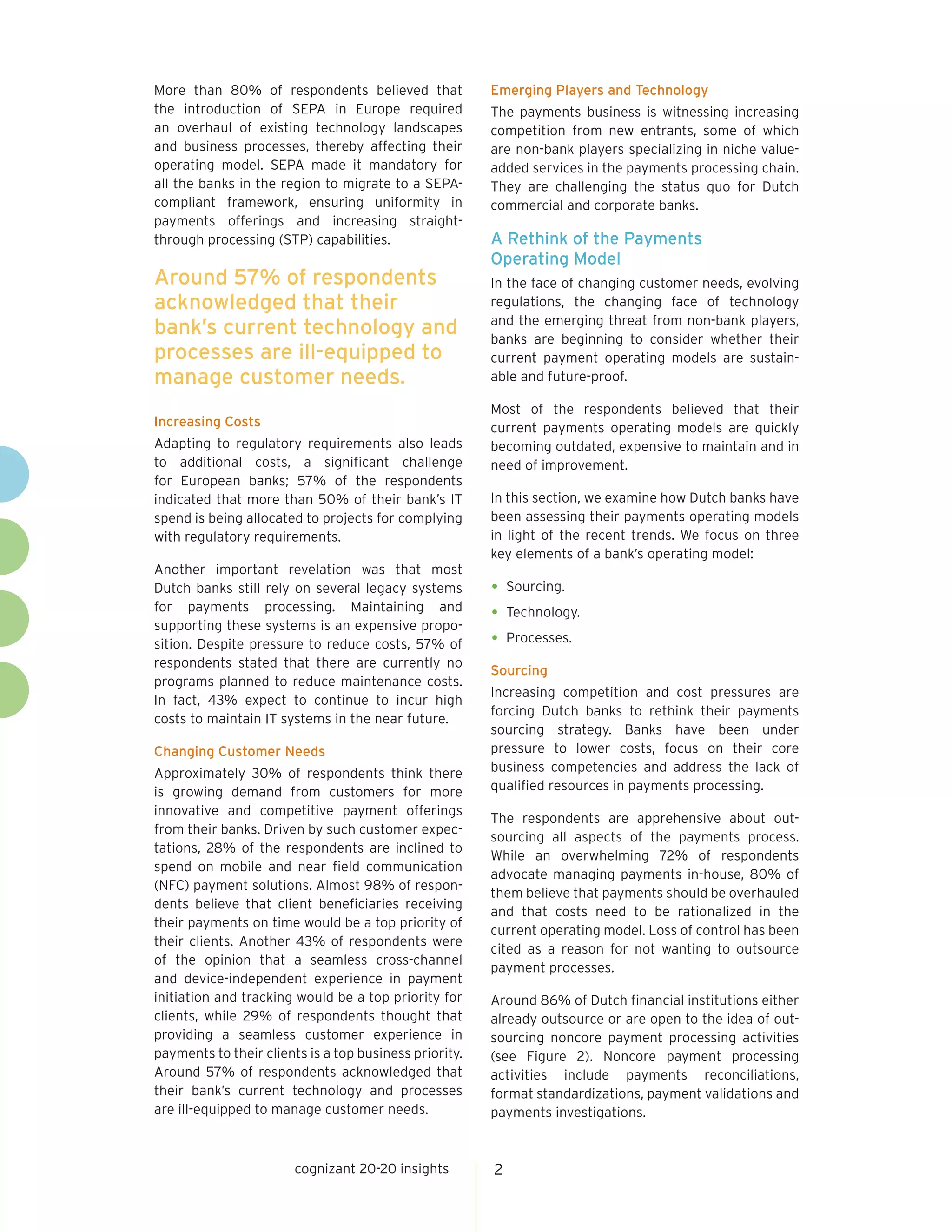 Toward Customer-centric Payments Operating Models | PDF