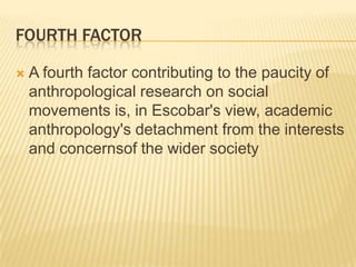 Toward an anthropology of social movements | PPT