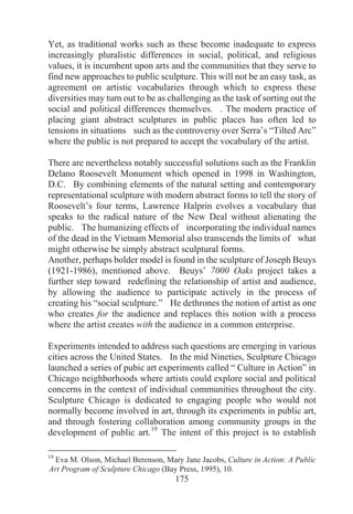 Toward an understanding of sculpture as public art | PDF
