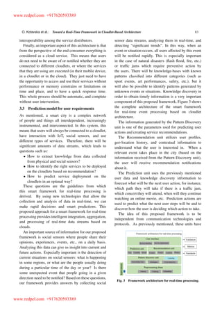 Toward a real time framework in cloudlet-based architecture | PDF | Cloud Computing | Internet