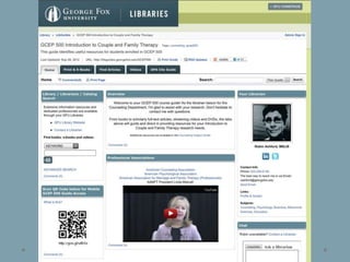 Toward a Sustainable Embedded Librarian Program | PPTX