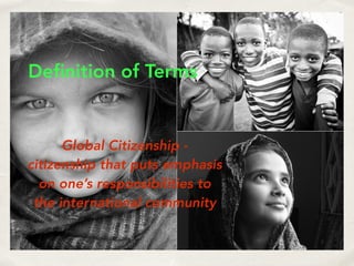 Toward Global Citizenship and Sustainability | PDF