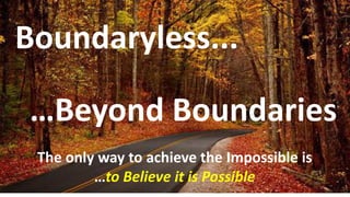 Towards Boundaryless Finance | PPT