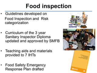 Towards achieving food safety in bangladesh | PPTX
