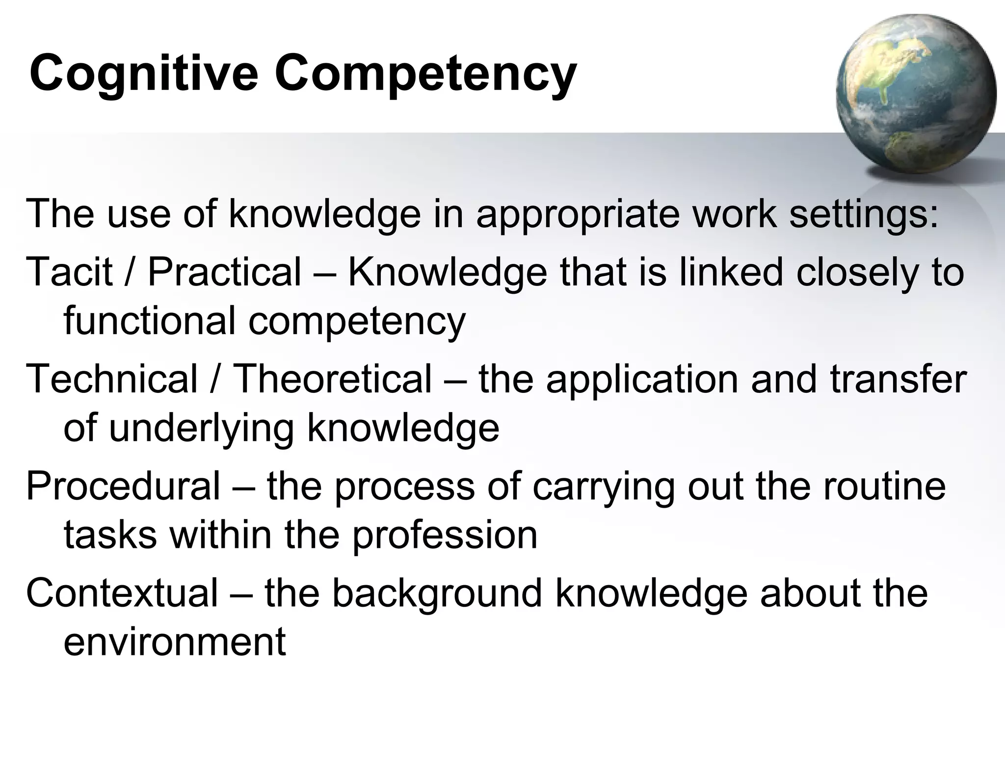 Towards A Holistic Model Of Professional Competence | PDF | Education