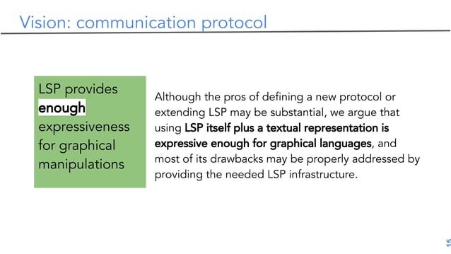 Towards A Language Server Protocol Infrastructure For Graphical Modeling Ppt