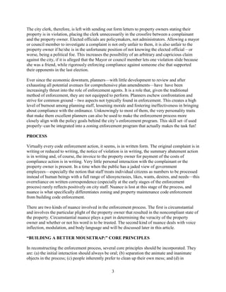 Towards A More Effective Code Enforcement Strategy | DOCX | Home ...