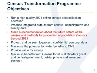 Towards an administrative data census the story so far | PPTX ...