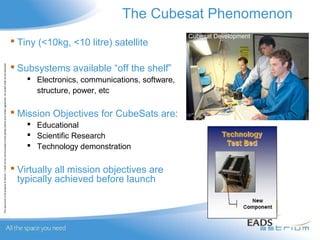 Towards a National Cubesat Program | PPT