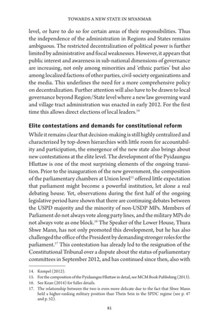 Towards a new state in Myanmar | PDF