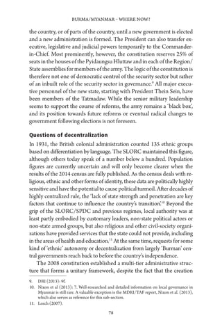 Towards a new state in Myanmar | PDF