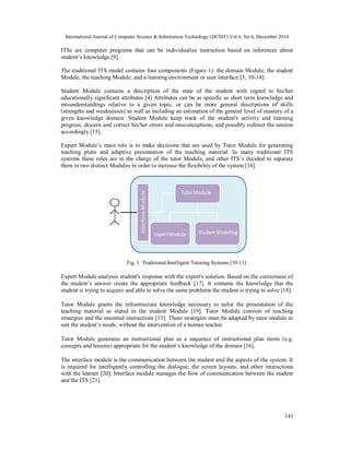 Towards an intelligent tutoring system to down syndrome | PDF | Secondary Education | Education