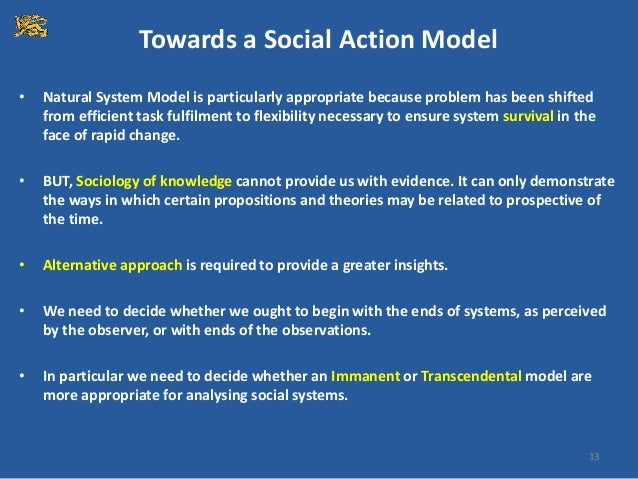 Towards a social action analysis of organizations