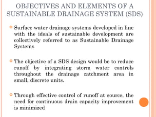 Towards A Sustainable Drainage Solution | PPT