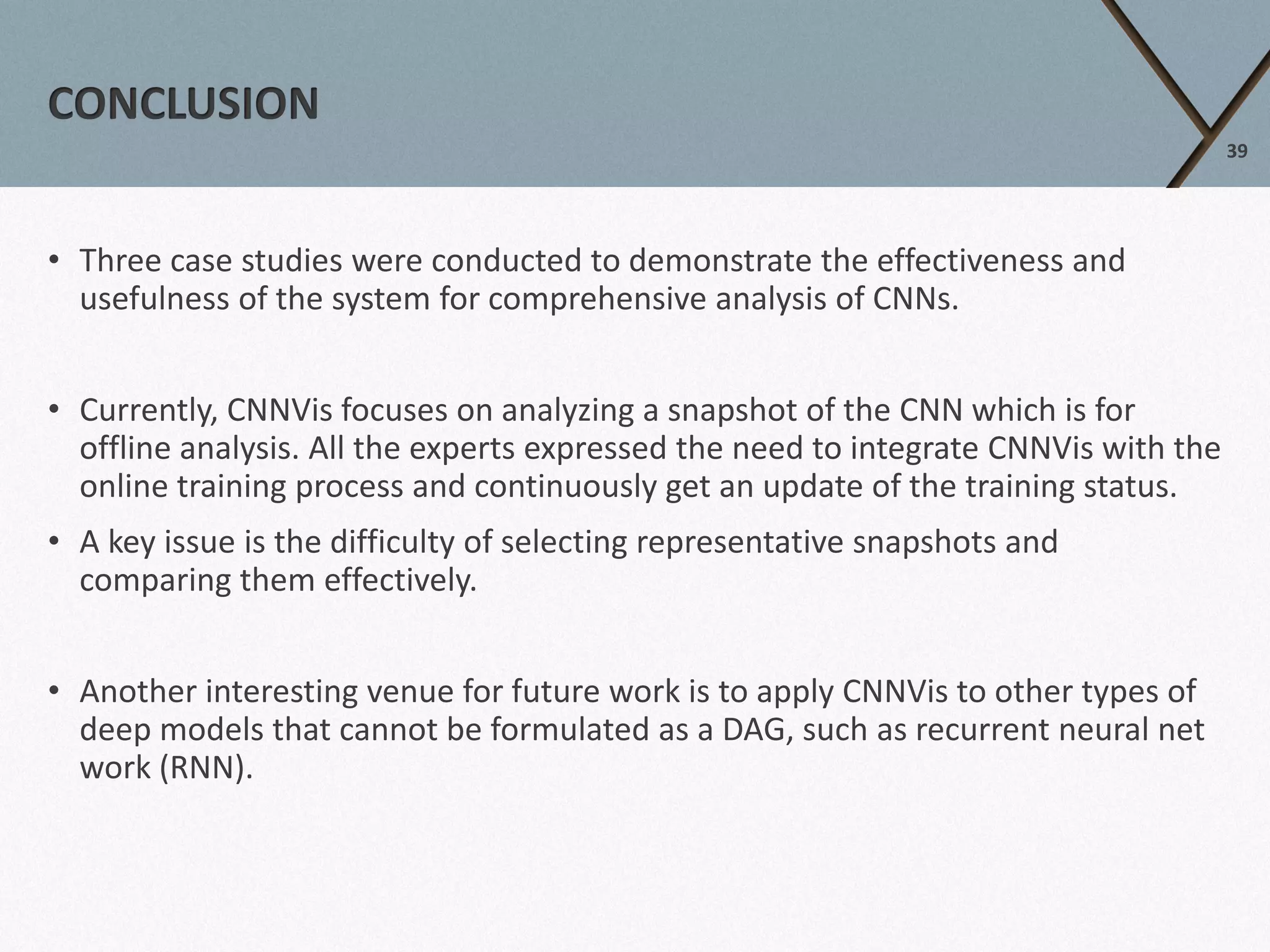Towards Better Analysis Of Deep Convolutional Neural Networks Ppt