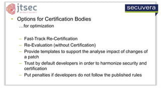 Towards creating an extension for patch management ISO/IEC 15408 &18045 ...