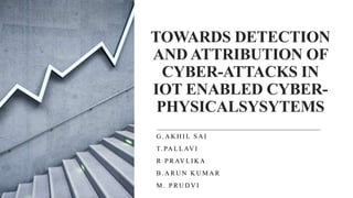 TOWARDS DETECTION CYBER ATTACKS PPT 1.pptx | Internet | Computing