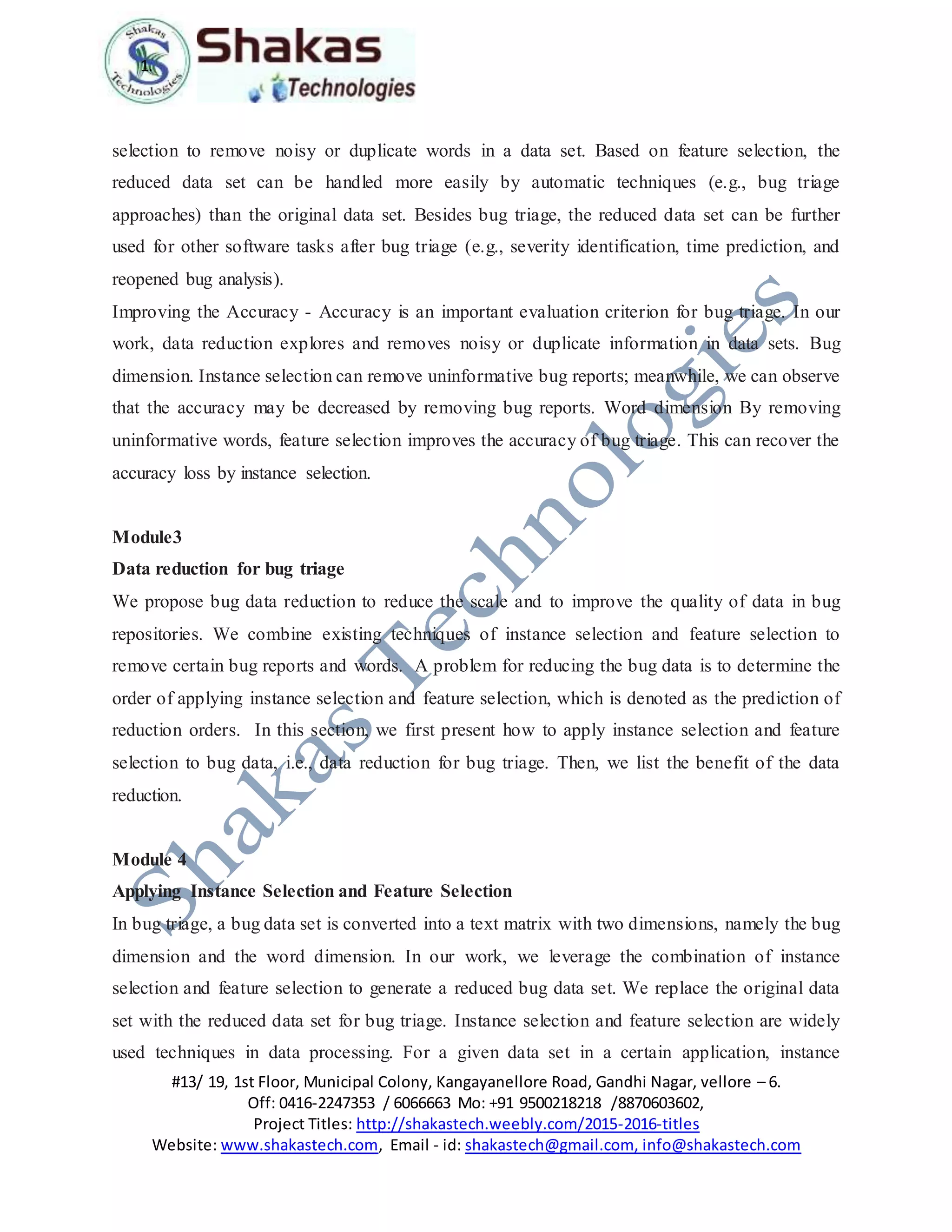 Towards Effective Bug Triage With Software Docx Databases Computer Software And Applications