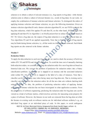 Towards effective bug triage with software | DOCX | Databases ...