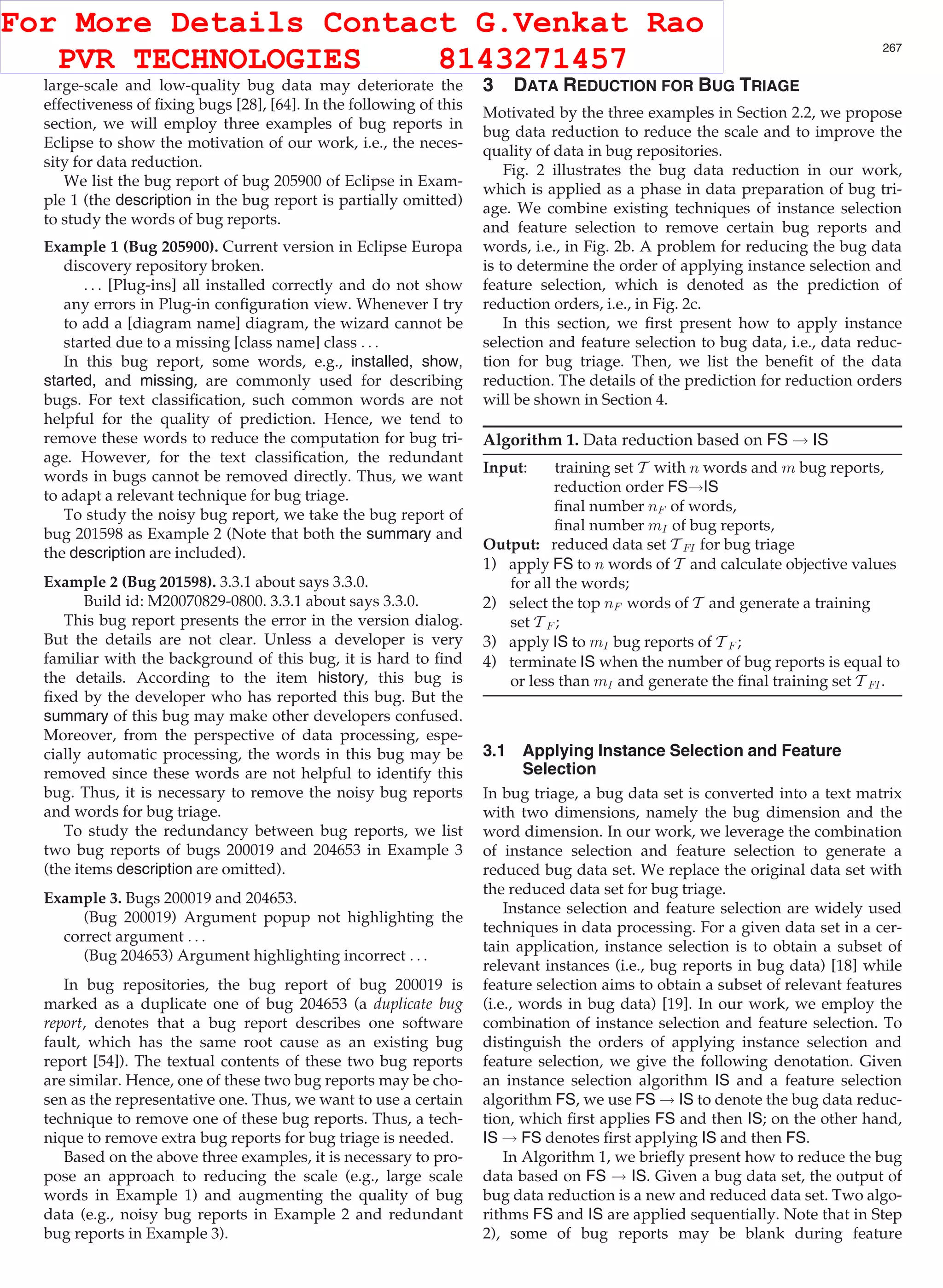 Towards effective bug triage with software data reduction techniques | PDF