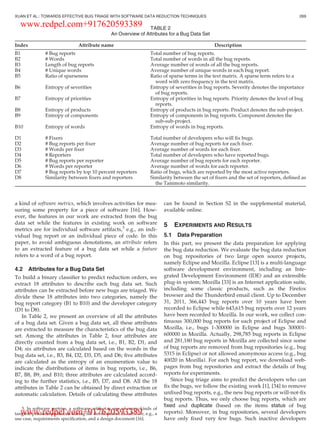 Towards effective bug triage with software data reduction techniques | PDF