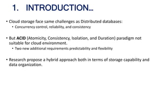 Towards granular data placement strategies for cloud platforms | PPTX | Databases | Computer ...