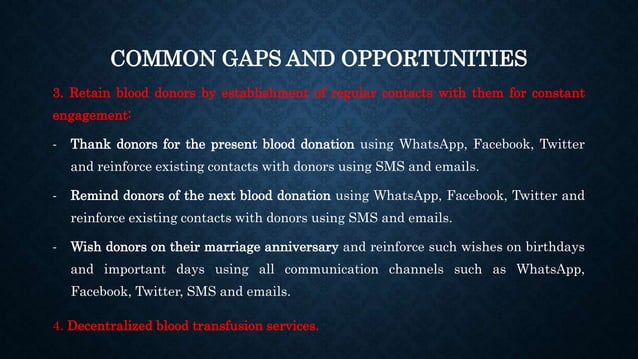 TOWARDS IMPLEMENTATION OF 100% VOLUNTARY BLOOD DONATION.pptx