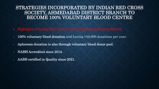TOWARDS IMPLEMENTATION OF 100% VOLUNTARY BLOOD DONATION.pptx
