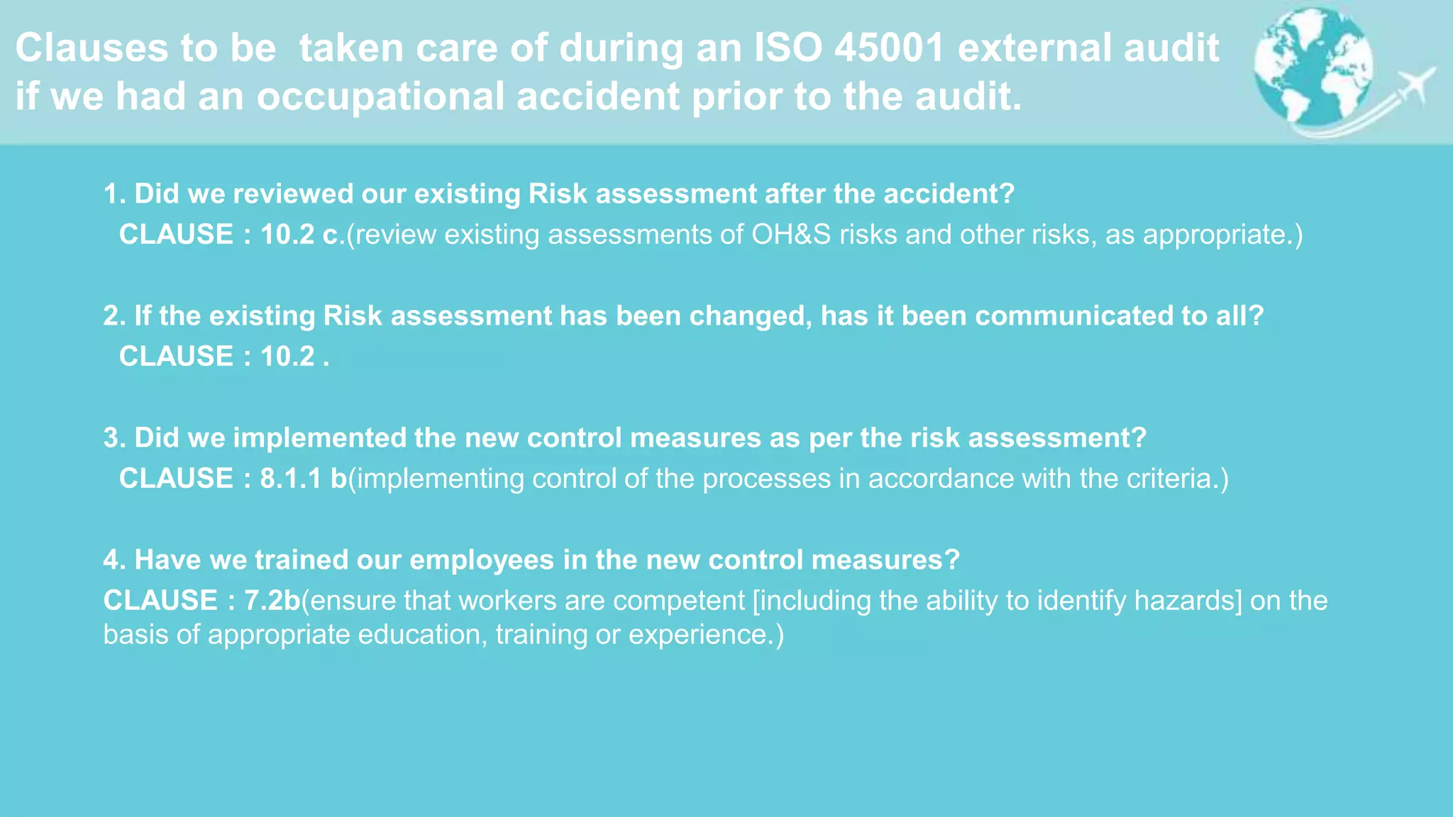 Towards iso 45001 | PPT