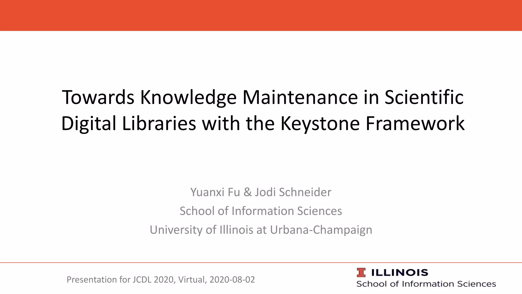 Towards knowledge maintenance in scientific digital libraries with the keystone framework ...