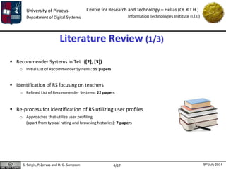 Towards Learning object recommendations based on teachers’ ICT ...