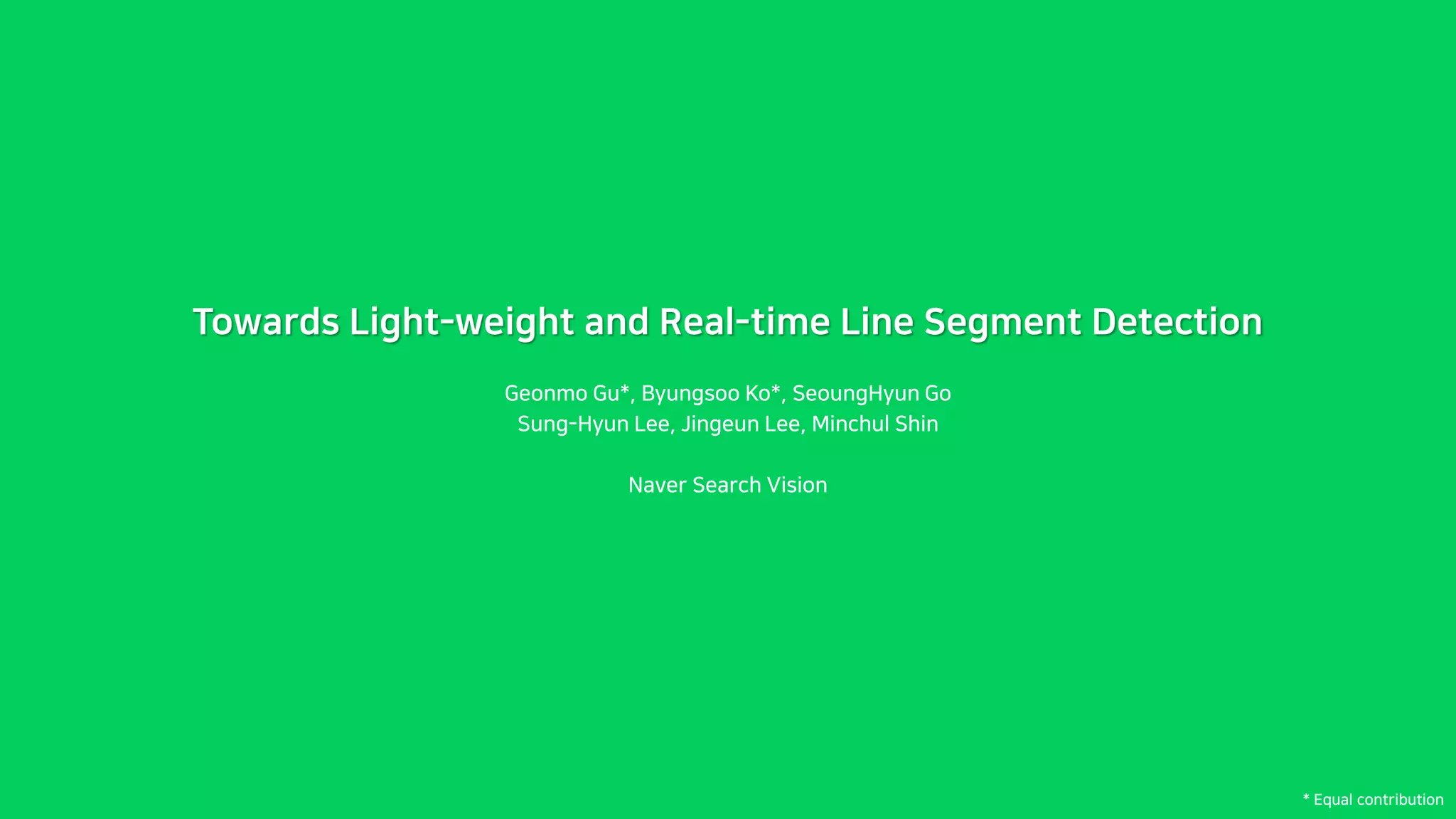 Towards Light Weight And Real Time Line Segment Detection Pdf 3 D