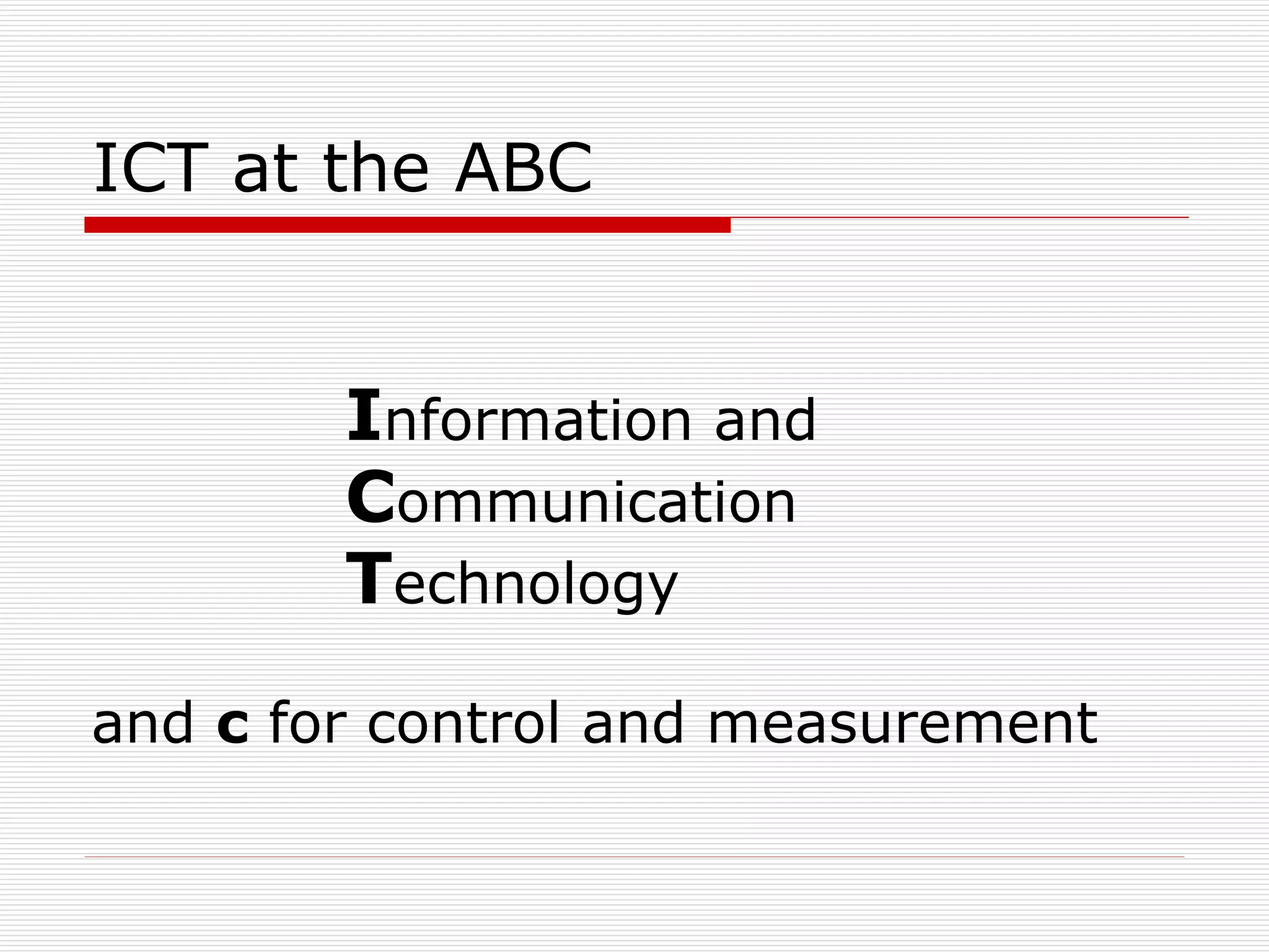 Towards New ICT Vision Apr08 | PPT