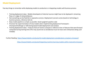 Real World End to End machine Learning Pipeline | PDF