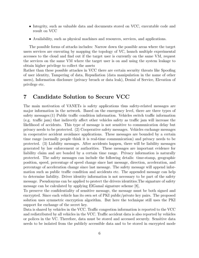 Towards Secure Vehicular Clouds Pdf