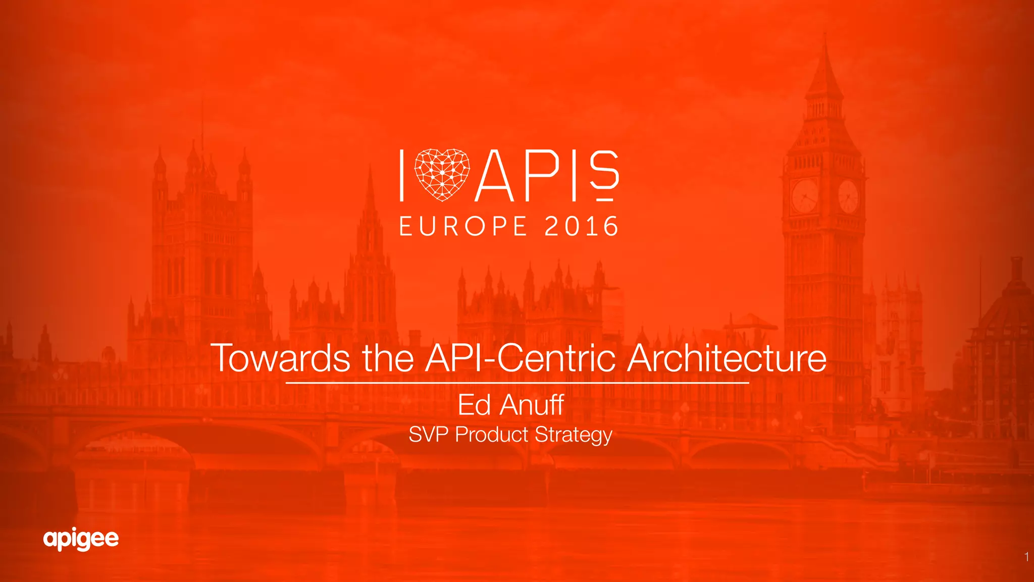 API-first, going beyond SOA, ESB & Integration | PPT