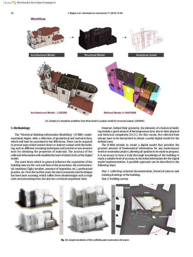 Towards the BIM implementation for historical building restoration ...
