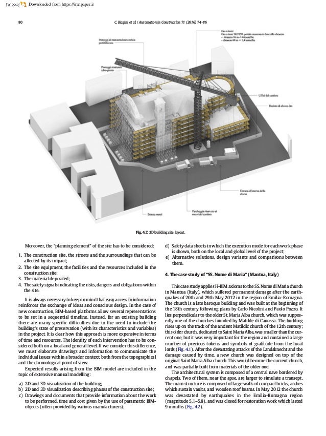 Towards the BIM implementation for historical building restoration ...