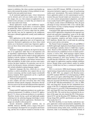 Towards the convergence of digital tv systems | PDF