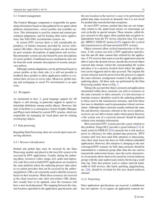 Towards the convergence of digital tv systems | PDF