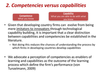 Innovation Systems in Developing Countries | PPTX