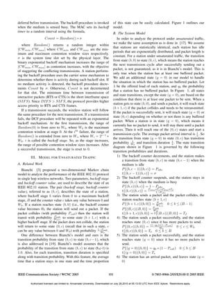 Towards the Performance Analysis of IEEE 802.11 in Multi-hop Ad-Hoc Networks | PDF