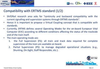 Towards railway virtual coupling | PPT