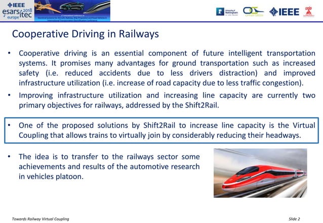 Towards railway virtual coupling | PPT