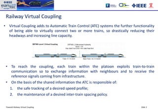 Towards railway virtual coupling | PPT