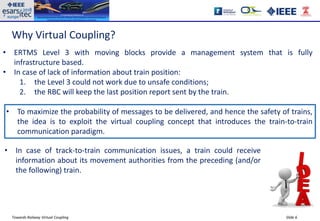 Towards railway virtual coupling | PPT